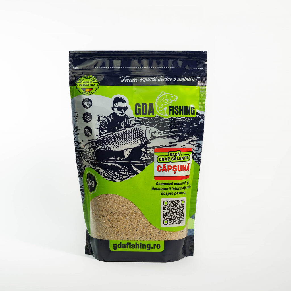Nadă Crap Sălbatic GDA Fishing Cerealieră - Căpșună - GDA Fishing